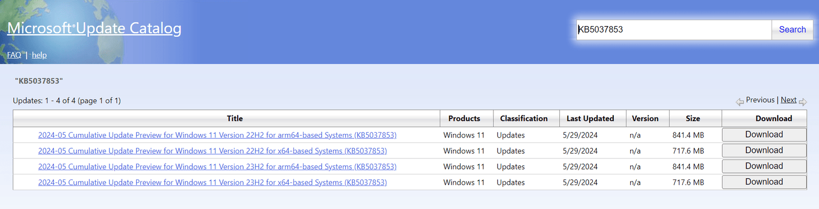 Windows 11 KB5037853 Out with File Explorer Features (Direct Download .msu)